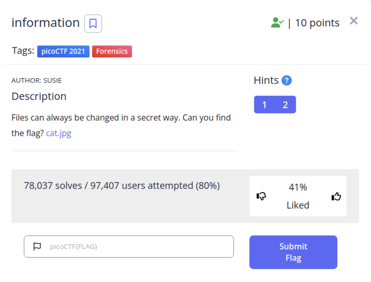 Pico Ctf Wave A Flag Information And Nice Netcat Cole Lato